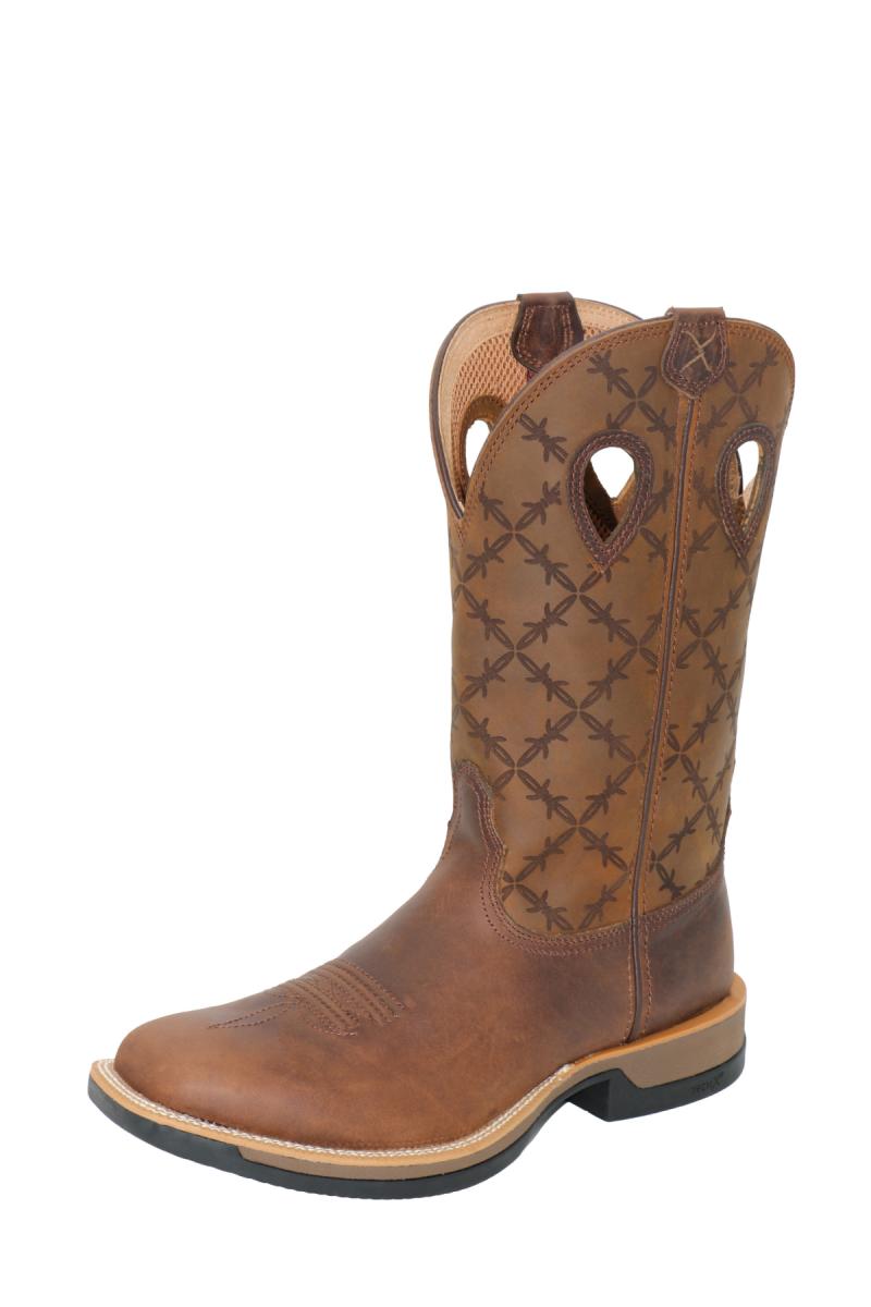 Men’s 12 Tech X1 Boot Barbed Wire Brown – Pure Country Australia